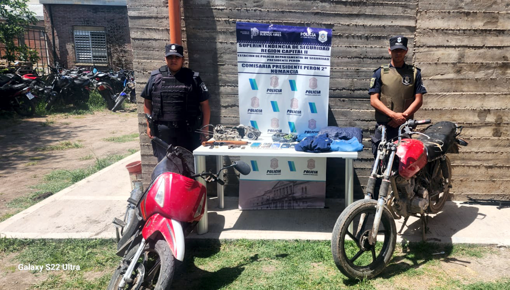 Presidente Perón | La policía detuvo a dos motochorros en la barrio San ... Presidente Perón | La policía detuvo a dos motochorros en la barrio San ...